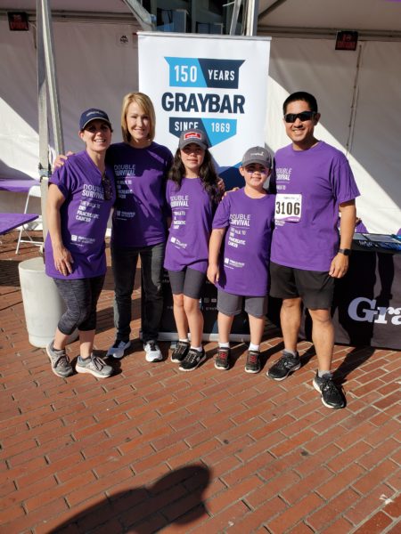 PURPLESTRIDE: The Walk to End Pancreatic Cancer - Graybar